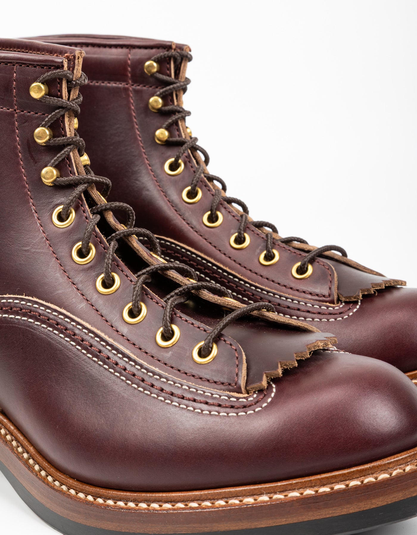 John Lofgren Donkey Puncher Boots - Burgundy CXL – Standard & Strange