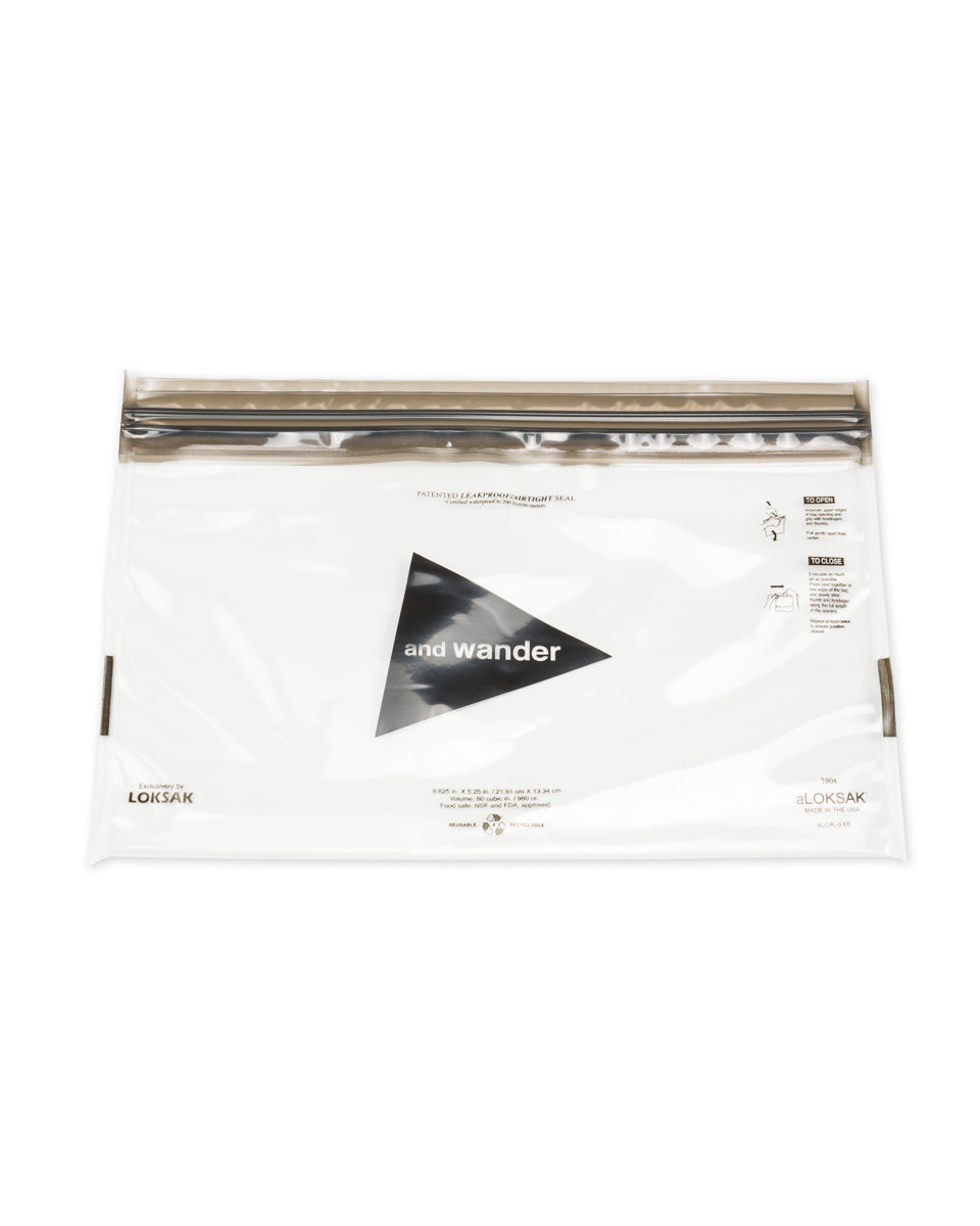 And Wander LOKSAK x and wander Waterproof Case 9 x 6 - Clear – Standard ...