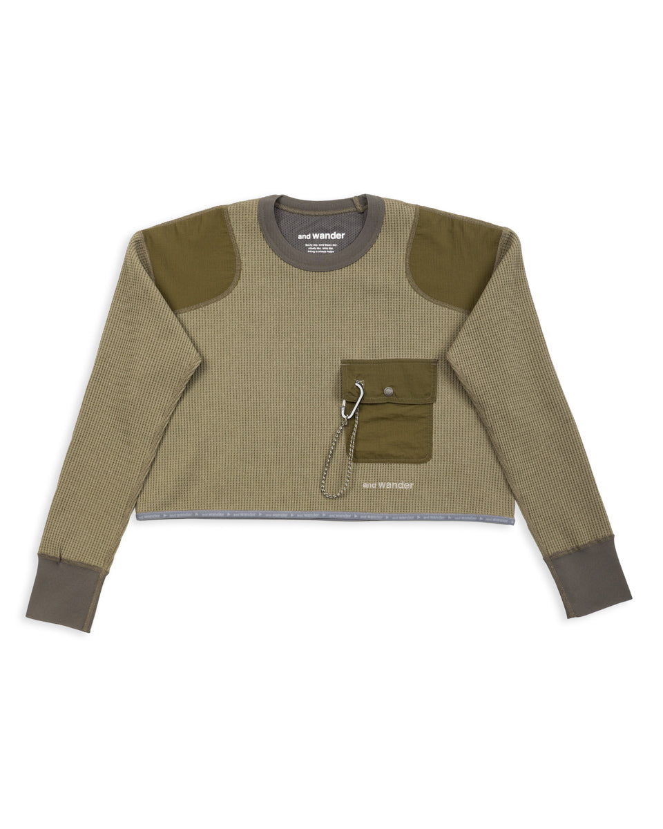 PE Waffle Short Length Tee - Khaki – Standard & Strange