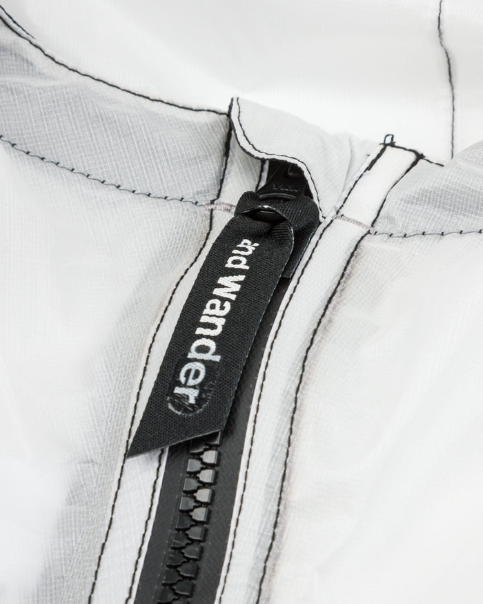 Sheer Loose Fitting Rain Jacket - White – Standard & Strange