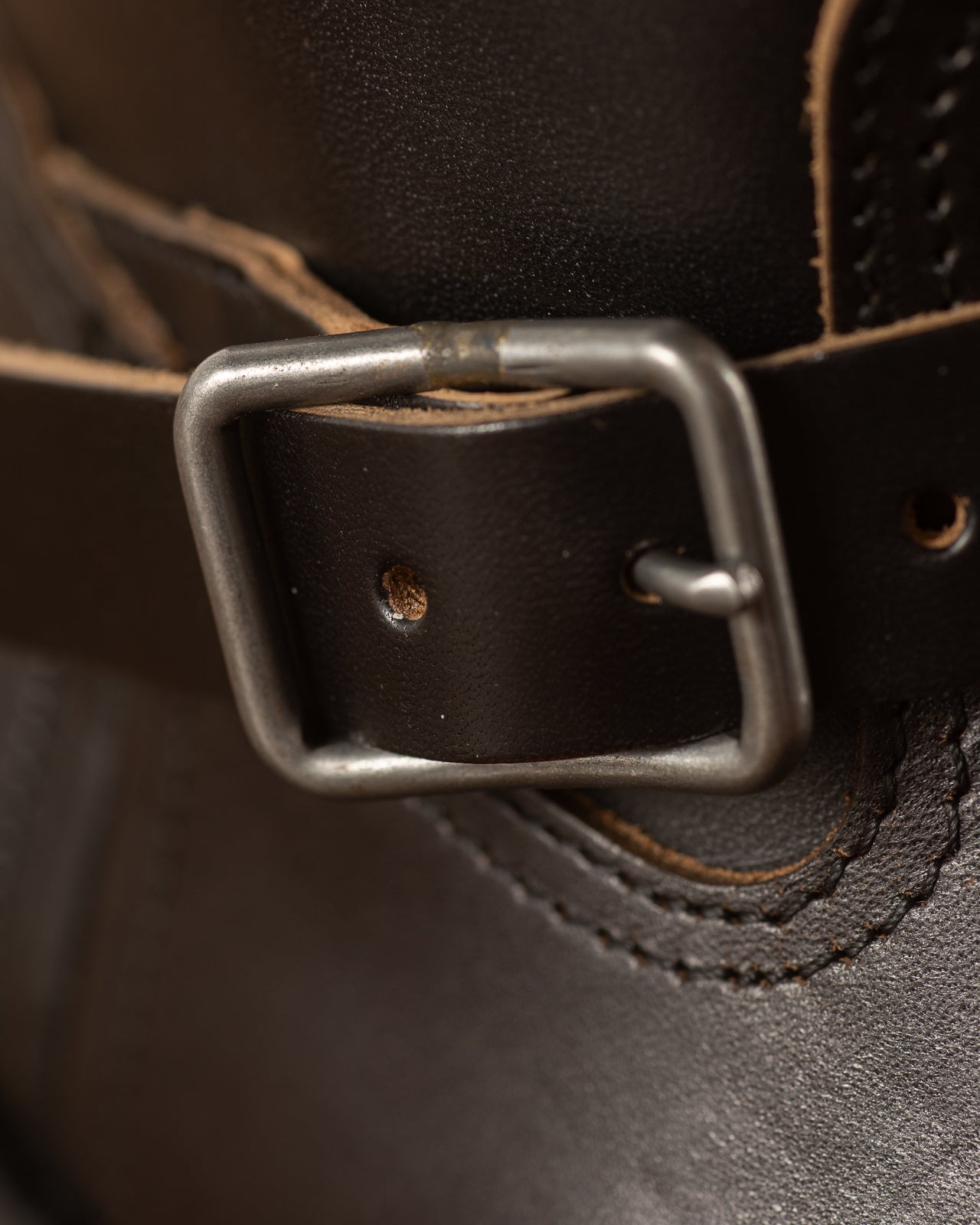 Black Sign BS 11" Aviator Boots w/ Separate Biltrite Rubber - Black ...