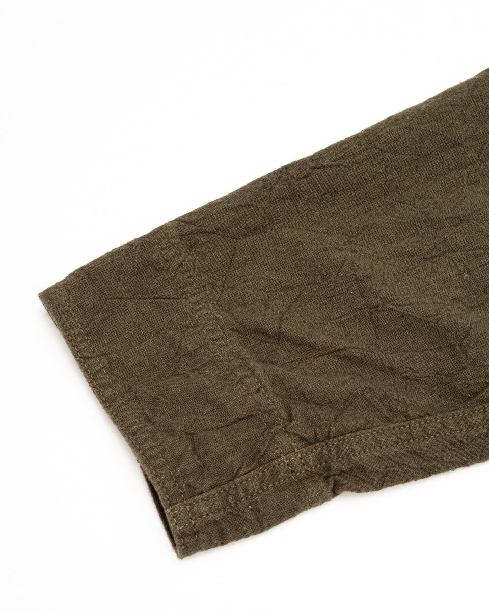 Black Sign Linen Canvas Shooting Jacket - Hide Green – Standard & Strange