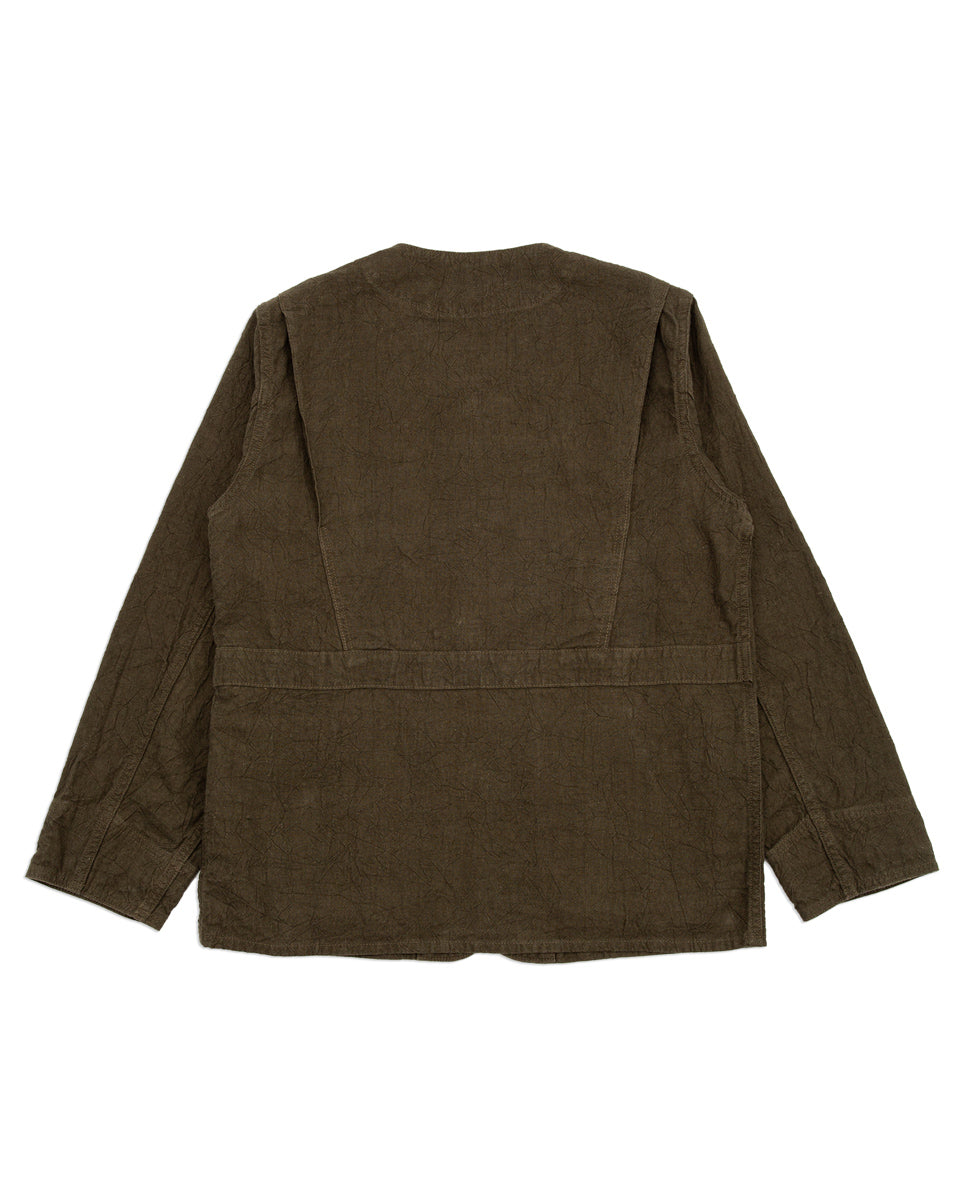 Black Sign Linen Canvas Shooting Jacket - Hide Green – Standard & Strange