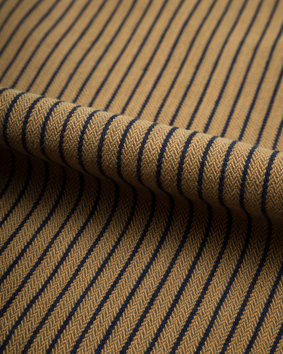 Ortega Pant - Brown Herringbone Dobby – Standard & Strange