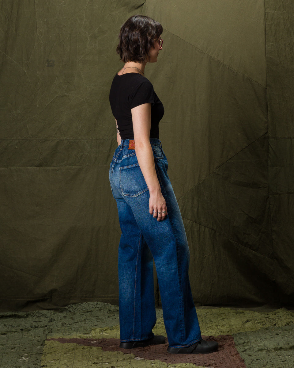 Fullcount 1135HW Women's Ducktail Denim More Than Real - Indigo Blue ...