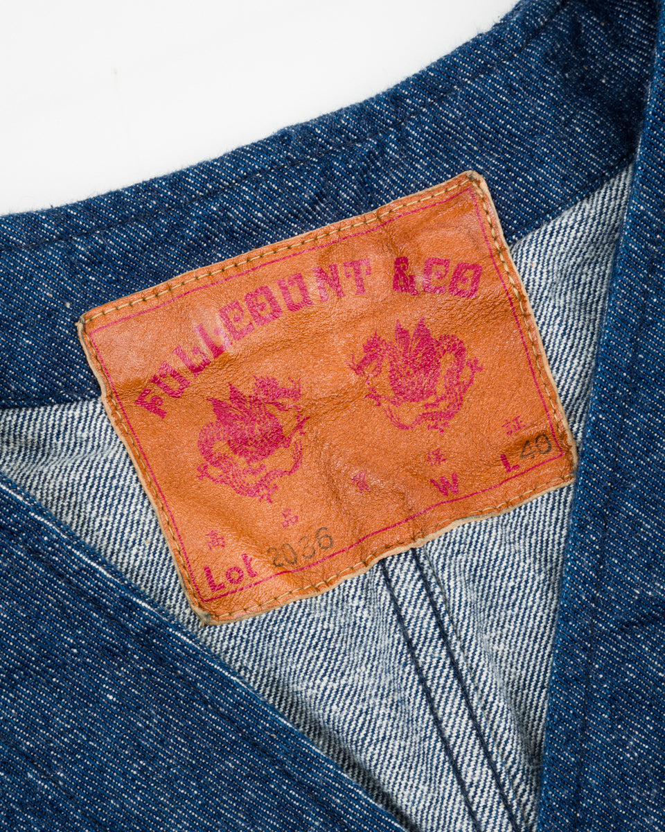 Fullcount Denim Engineer Jacket - Indigo Blue – Standard & Strange