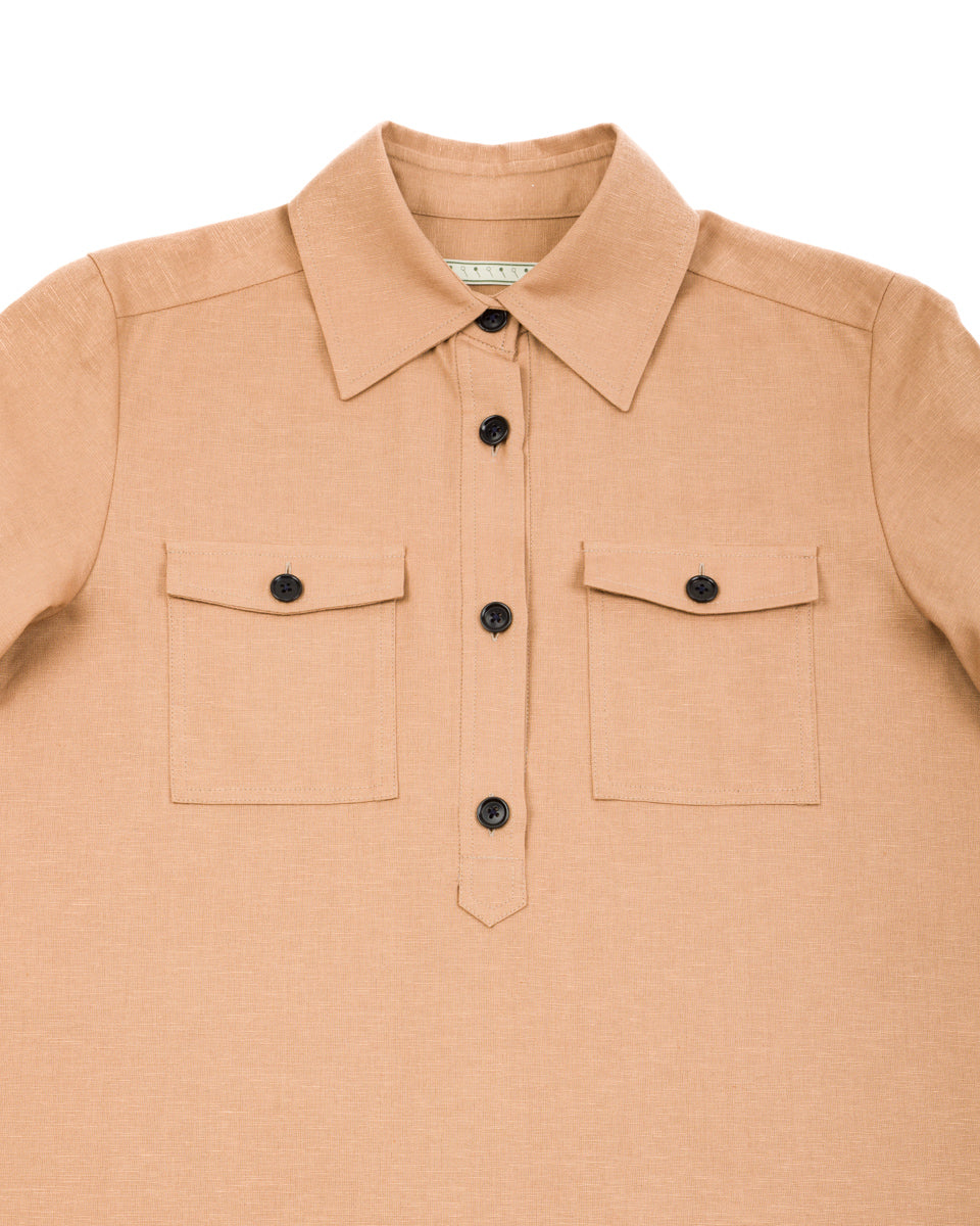 Bamboo Cotton One Piece - Camel – Standard & Strange