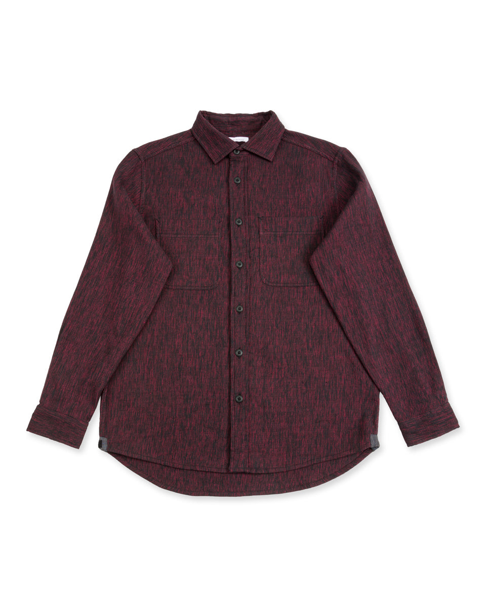 Indi + Ash Ames Workshirt - Handspun Madder/Iron Canvas – Standard ...