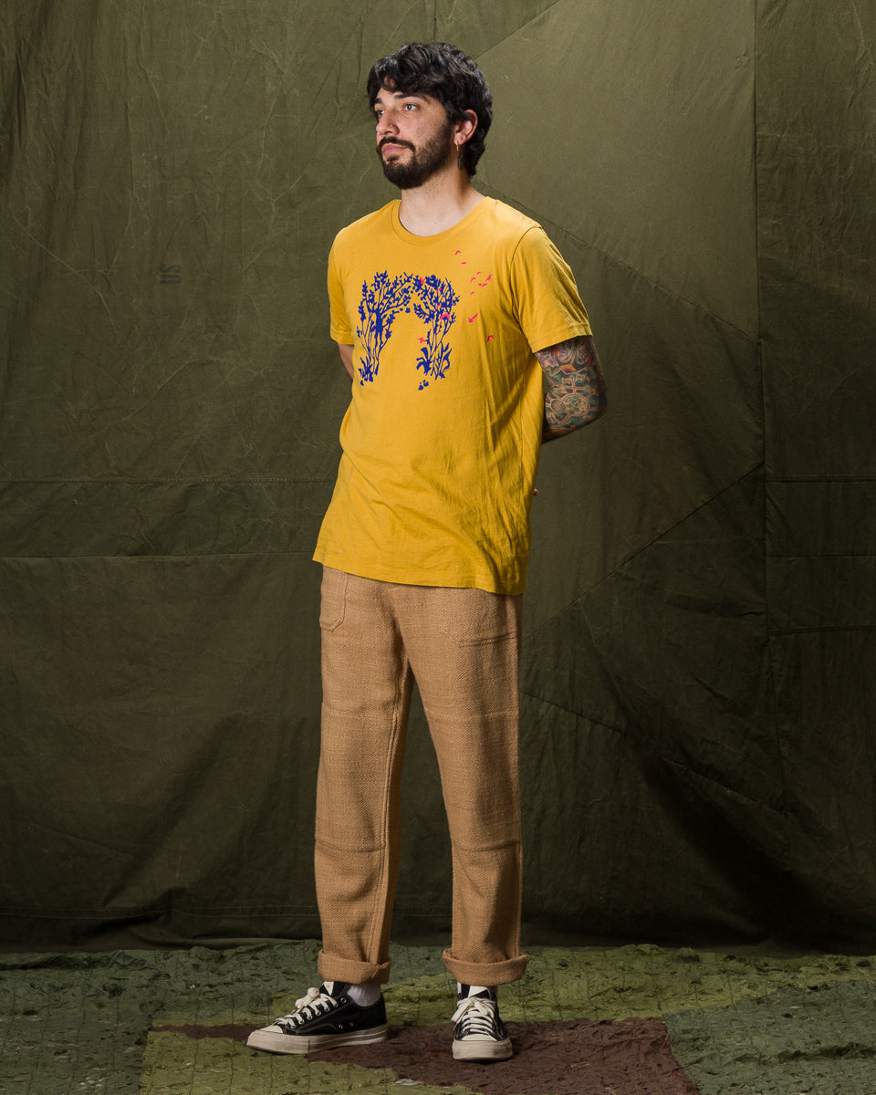 Indi + Ash Isaac Pant - Handspun Cutch Brown HBT – Standard & Strange