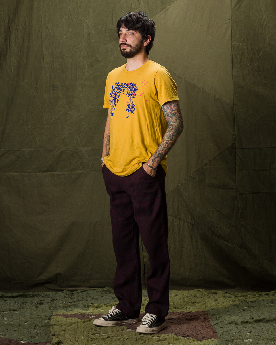 Indi + Ash Isaac Pant - Handspun Madder/Iron Canvas – Standard & Strange