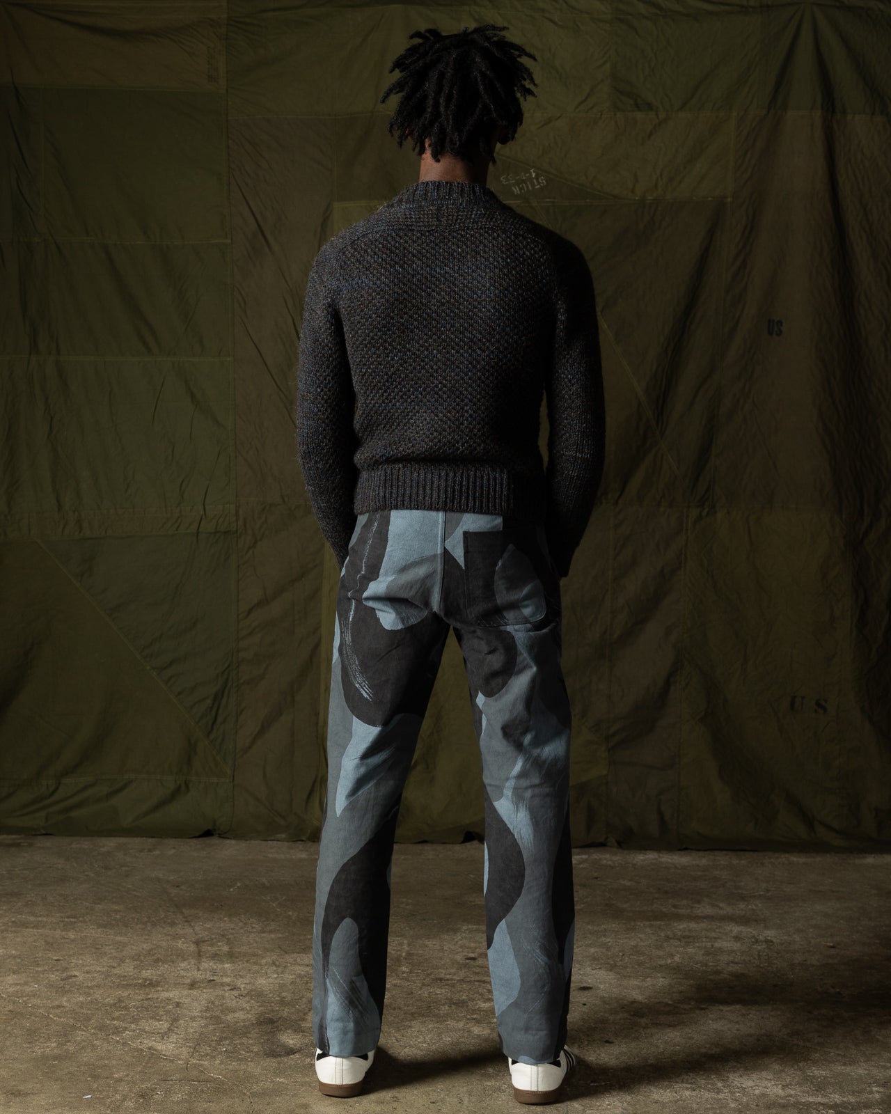 Indi + Ash Isaac Pant - Iron Paintbrush Camo – Standard & Strange