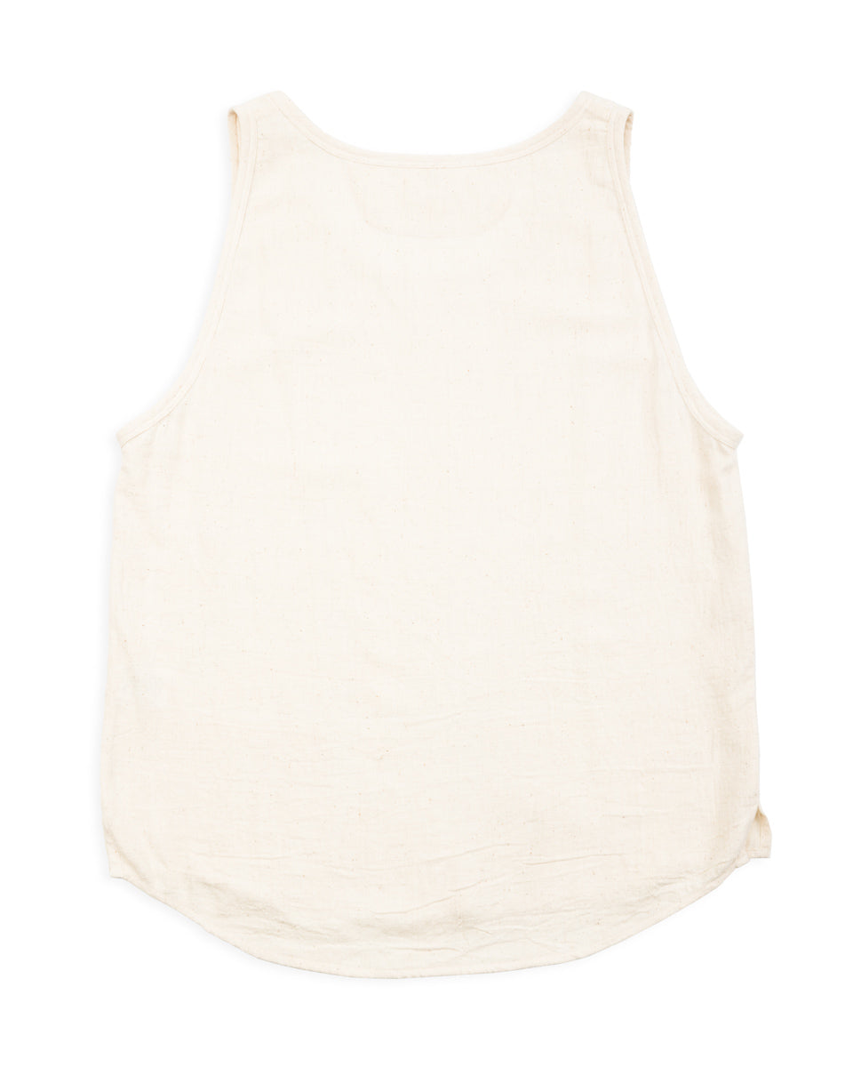 Indi + Ash Ripley Tank - Handwoven Kala Cotton Natural – Standard & Strange