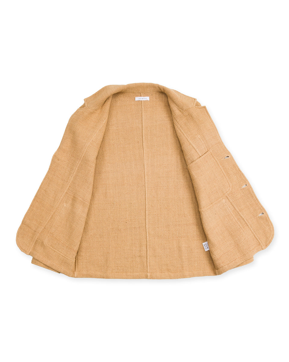 Indi + Ash Study Jacket - Handspun Cutch Brown HBT – Standard & Strange
