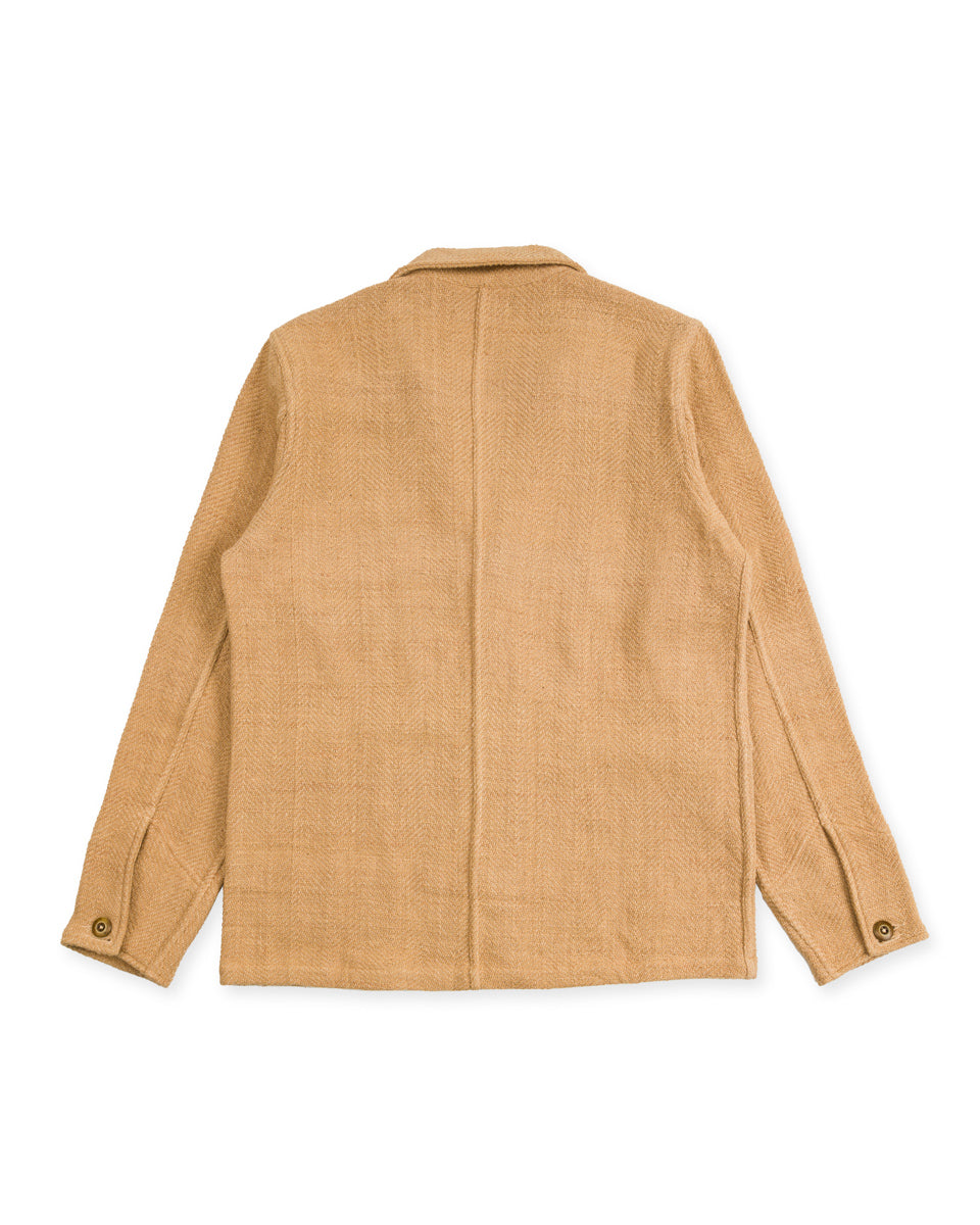 Indi + Ash Study Jacket - Handspun Cutch Brown HBT – Standard & Strange