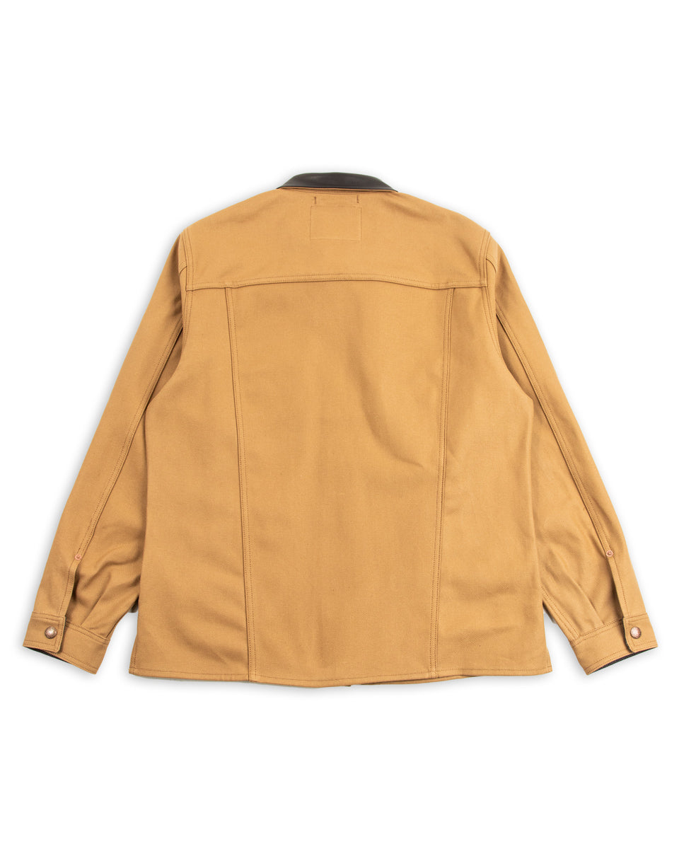 Indigofera Fargo Trucker Jacket - Beige/Black – Standard & Strange