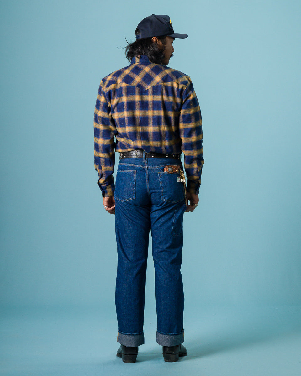 Indigofera Wendell Pant - Mil. Chambray / Neppy Workers – Standard ...
