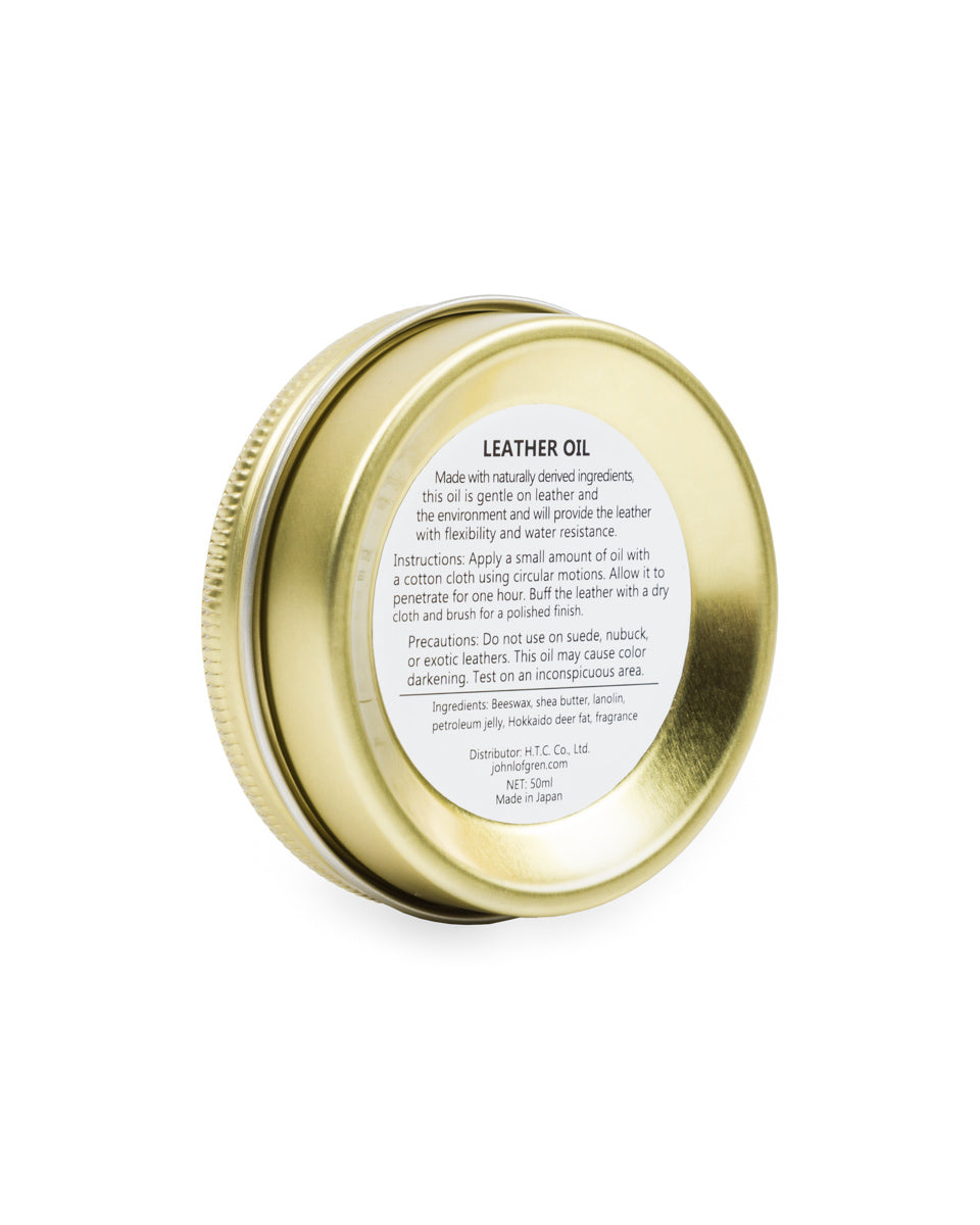 JLB Leather Oil – Standard & Strange