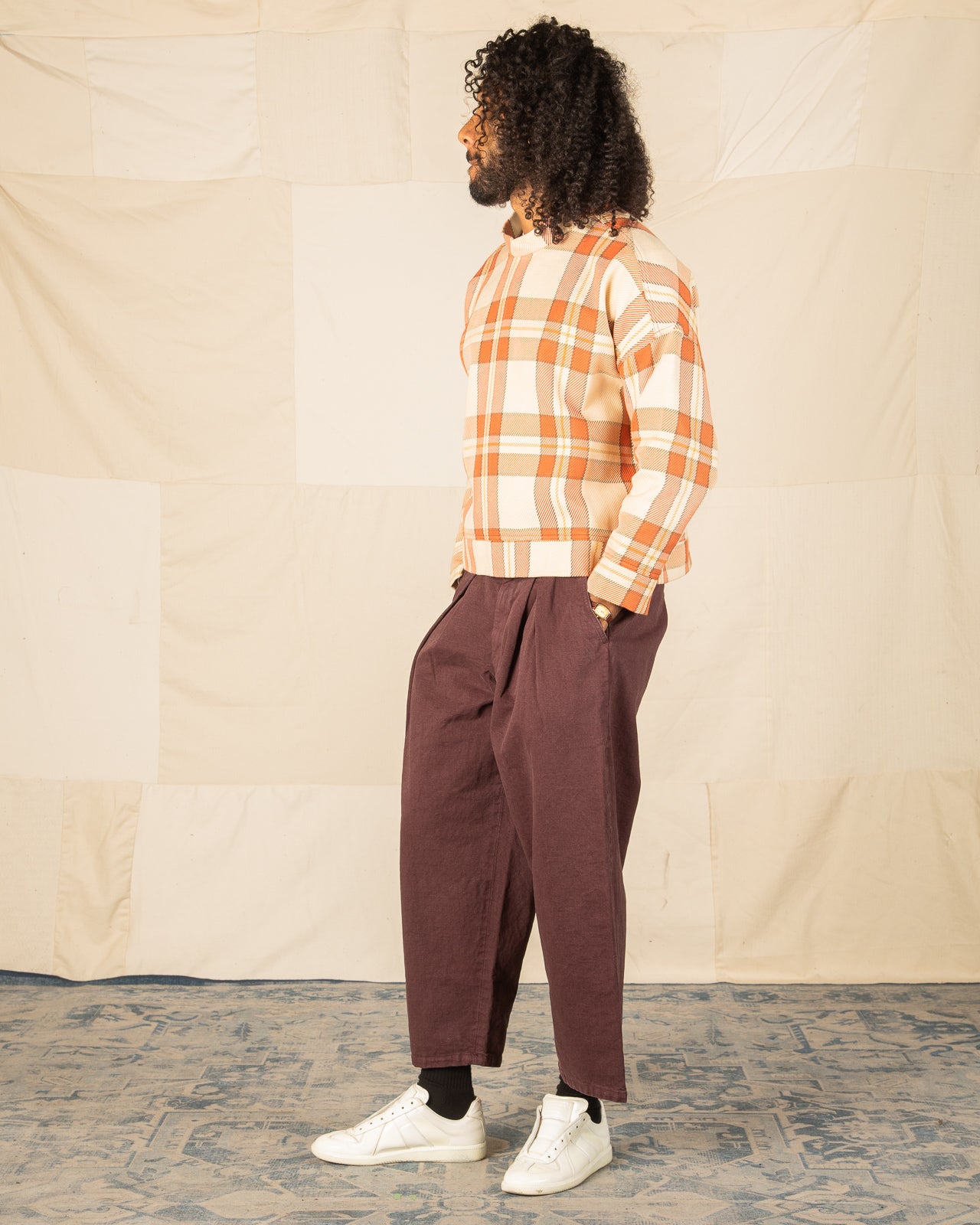Monitaly Ekusy Pants - Cotton Ripstop Brown – Standard & Strange
