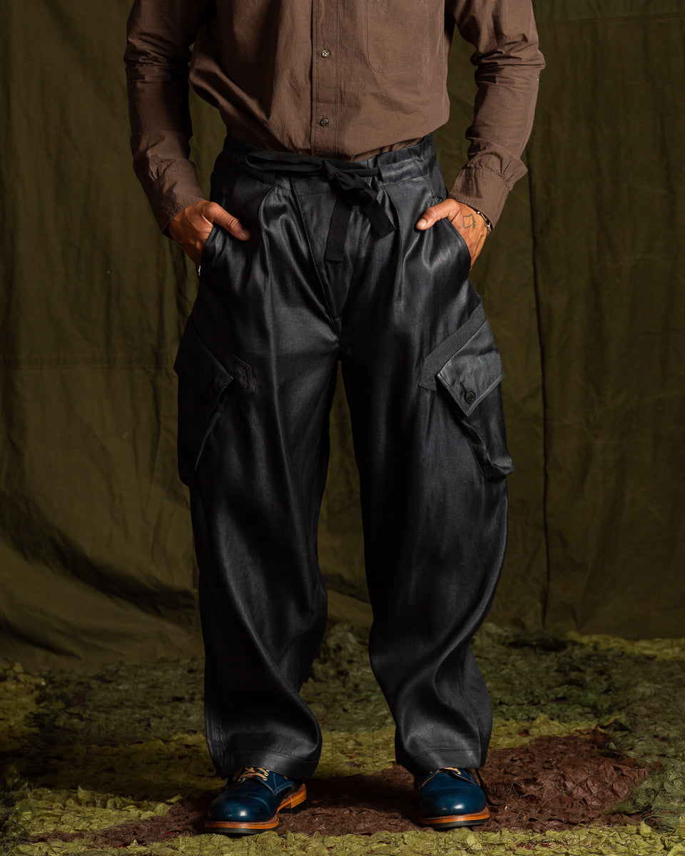 MotivMfg Adjustible Cargo Pants - High Twist Tussah Silk – Standard ...