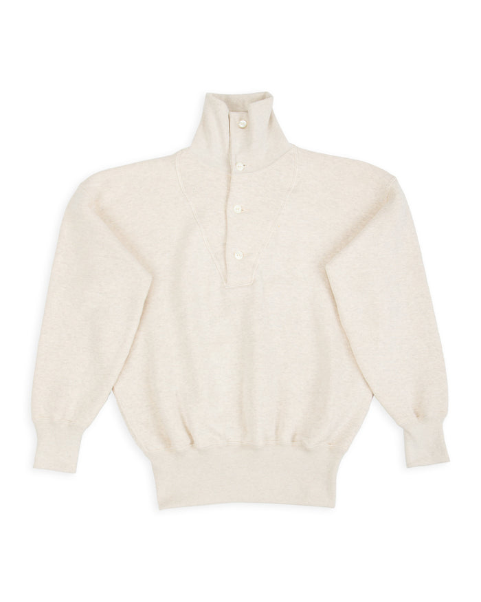 Stand Collar Long Sleeve - Oatmeal – Standard & Strange