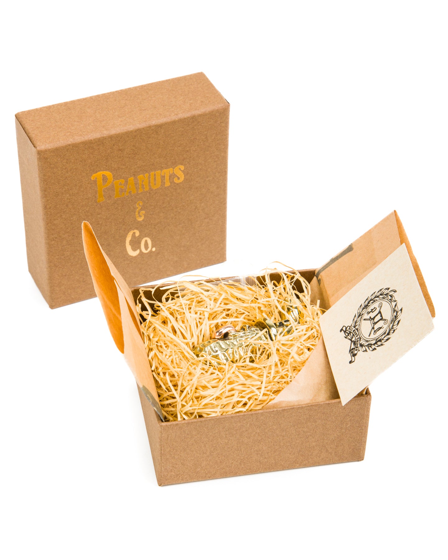 Yachimata Bero Peanuts Pendant / Key Ring - Brass x Copper – Standard ...