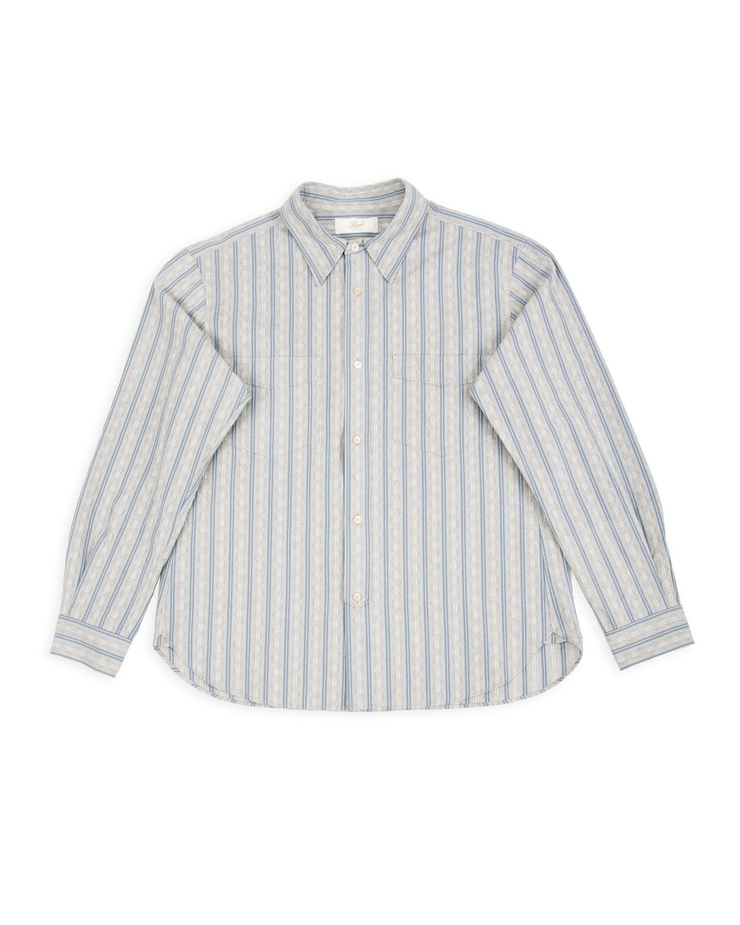 Striped Work Shirt - Grey – Standard & Strange