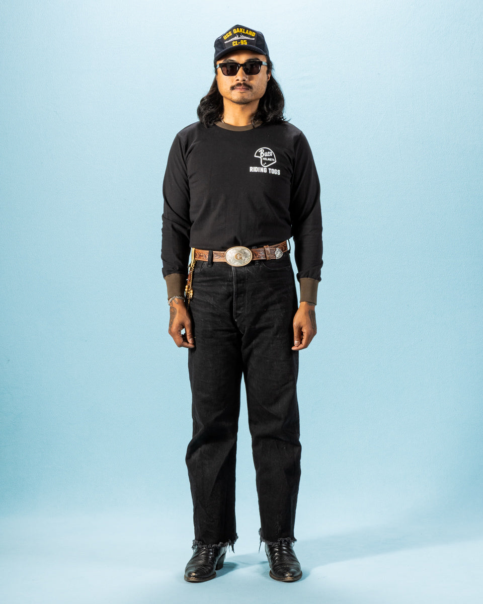 Buco L/S Tee / Riding Togs - Black/Charcoal – Standard & Strange