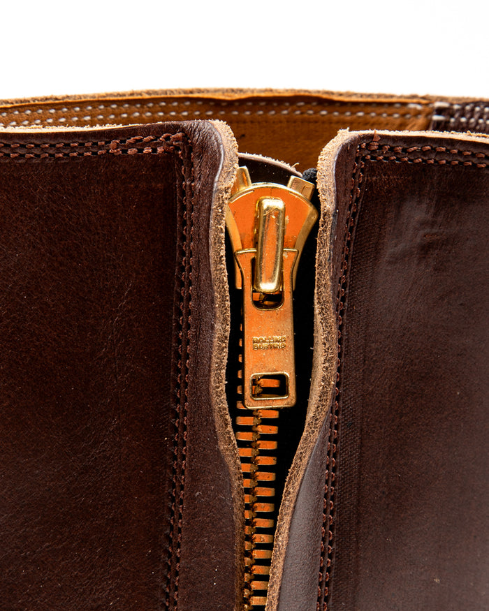 Casper Side Zip Boot - Brown CXL – Standard & Strange