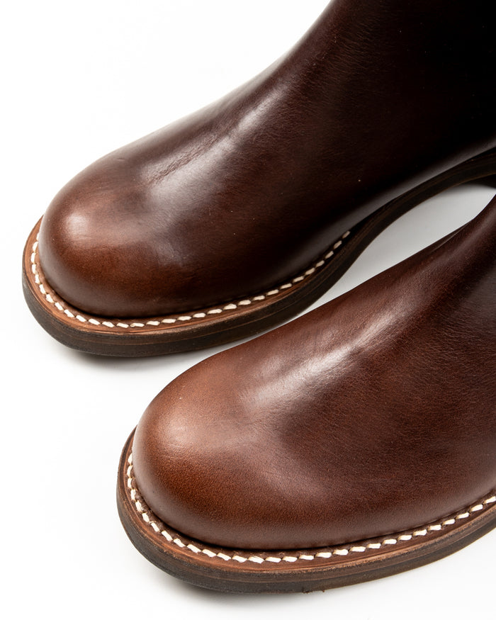 Casper Side Zip Boot - Brown CXL – Standard & Strange