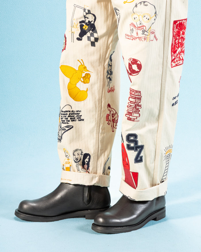 Casper Side Zip Boot - Black/Green Tea Core – Standard & Strange