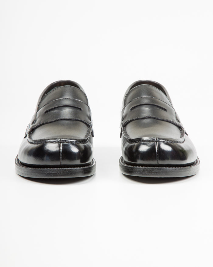 In'Ei Coin Loafers - Black Dutch Box Calf – Standard & Strange