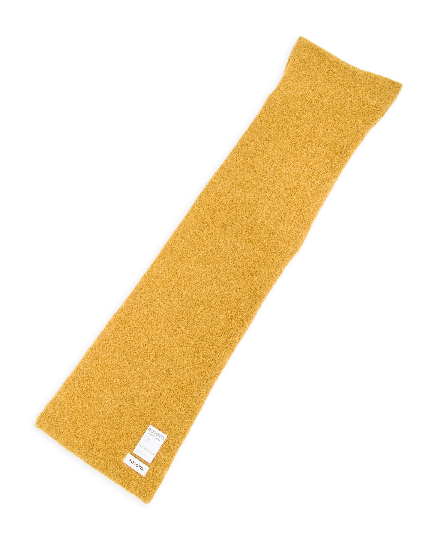 Alpaca Boucle Short Muffler - Vintage Gold – Standard & Strange