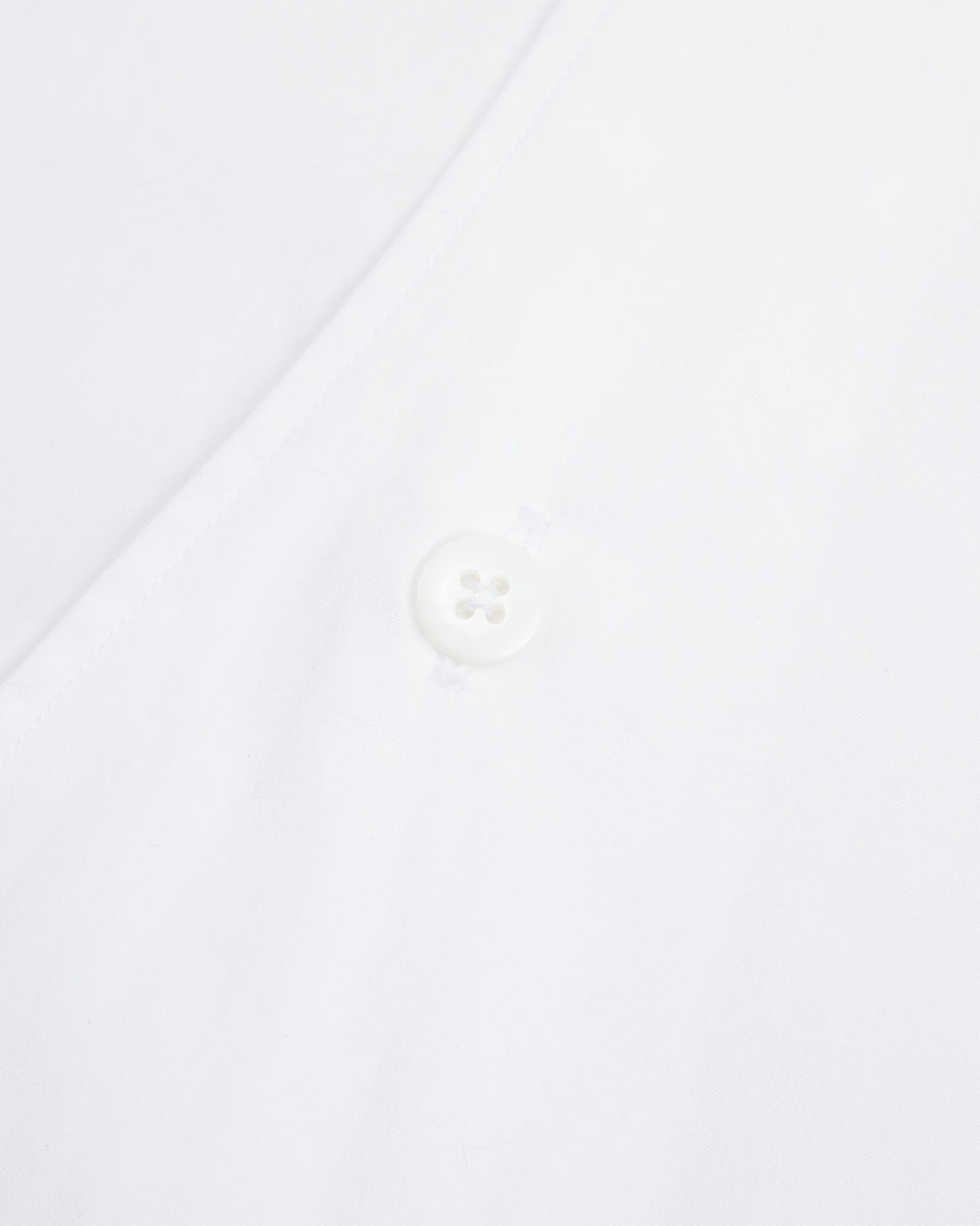 Senui Inside Pockets Shirt - White Broad – Standard & Strange