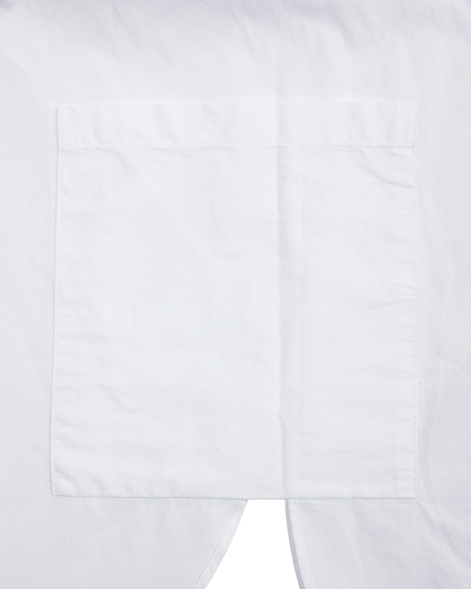 Senui Inside Pockets Shirt - White Broad – Standard & Strange