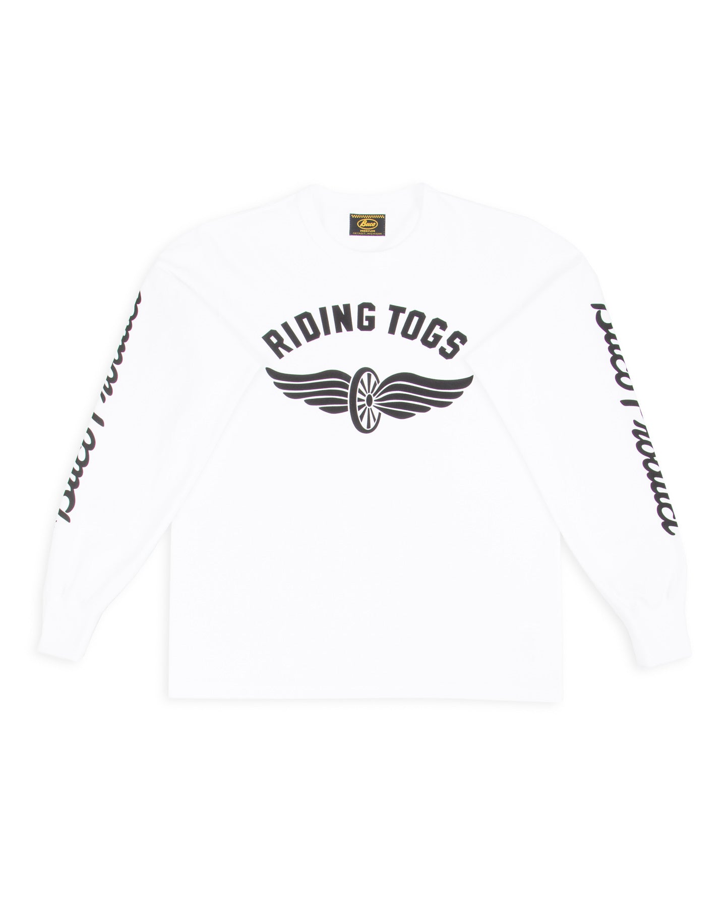 Buco L/S Tee / Riding Togs - White – Standard & Strange