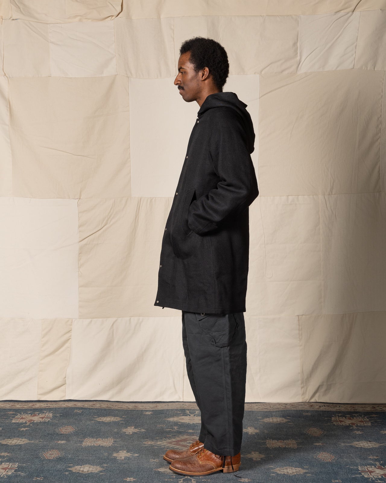 Visvim Connor Hoodie Coat - Black – Standard & Strange