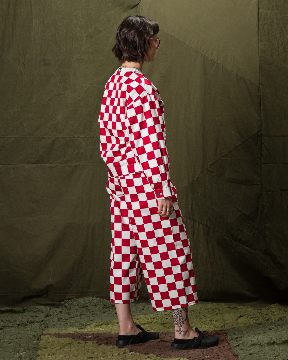 W'Menswear Mohom Shirt - Red Check – Standard & Strange