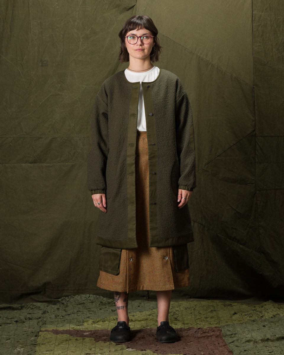 W'Menswear Rally Coat - Dark Olive – Standard & Strange