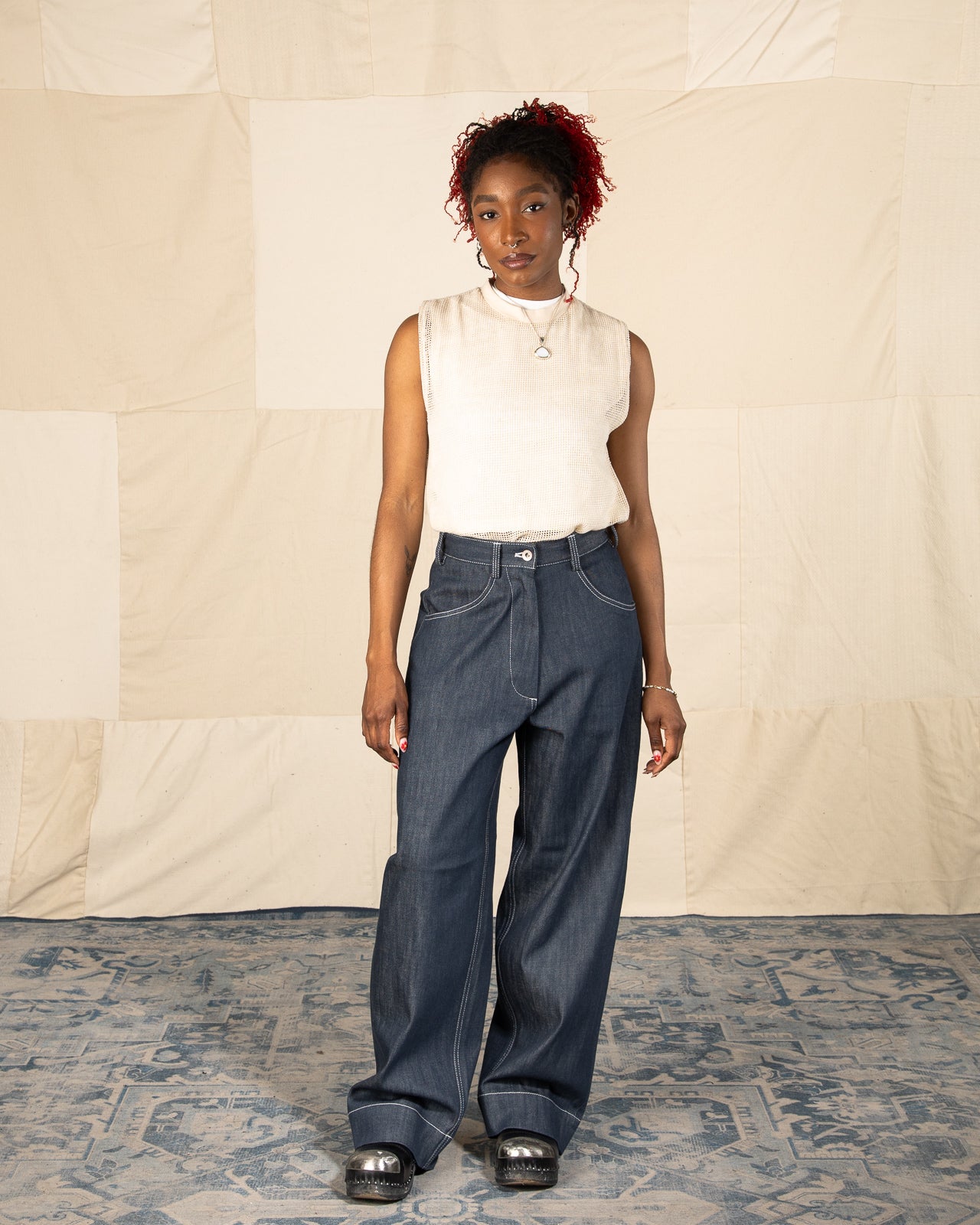 W'Menswear Wendy Trouser - Denim – Standard & Strange