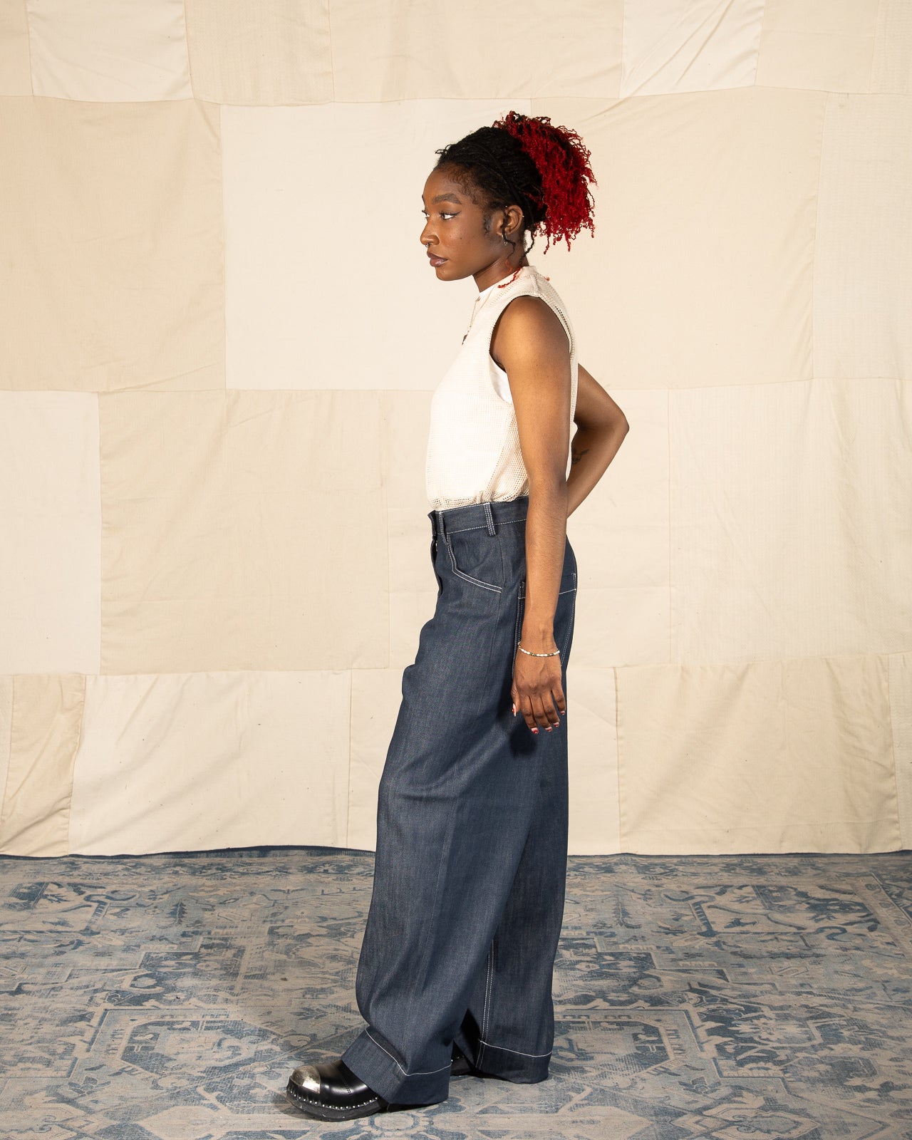 W'Menswear Wendy Trouser - Denim – Standard & Strange
