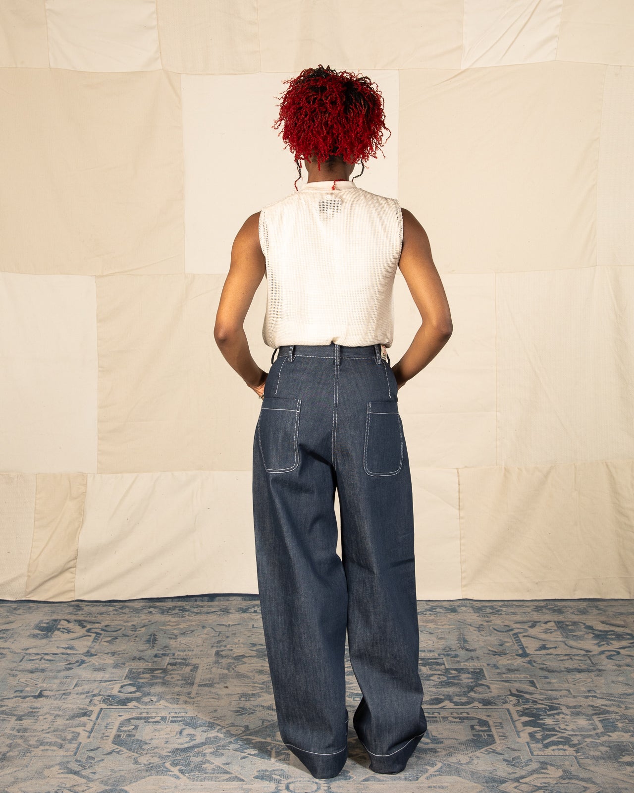 W'Menswear Wendy Trouser - Denim – Standard & Strange