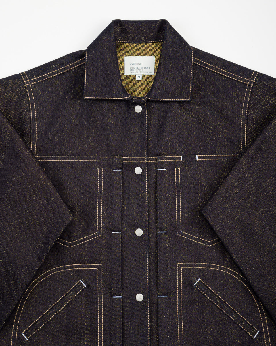 W'Menswear Engineers Jacket - Indigo/Gold – Standard & Strange