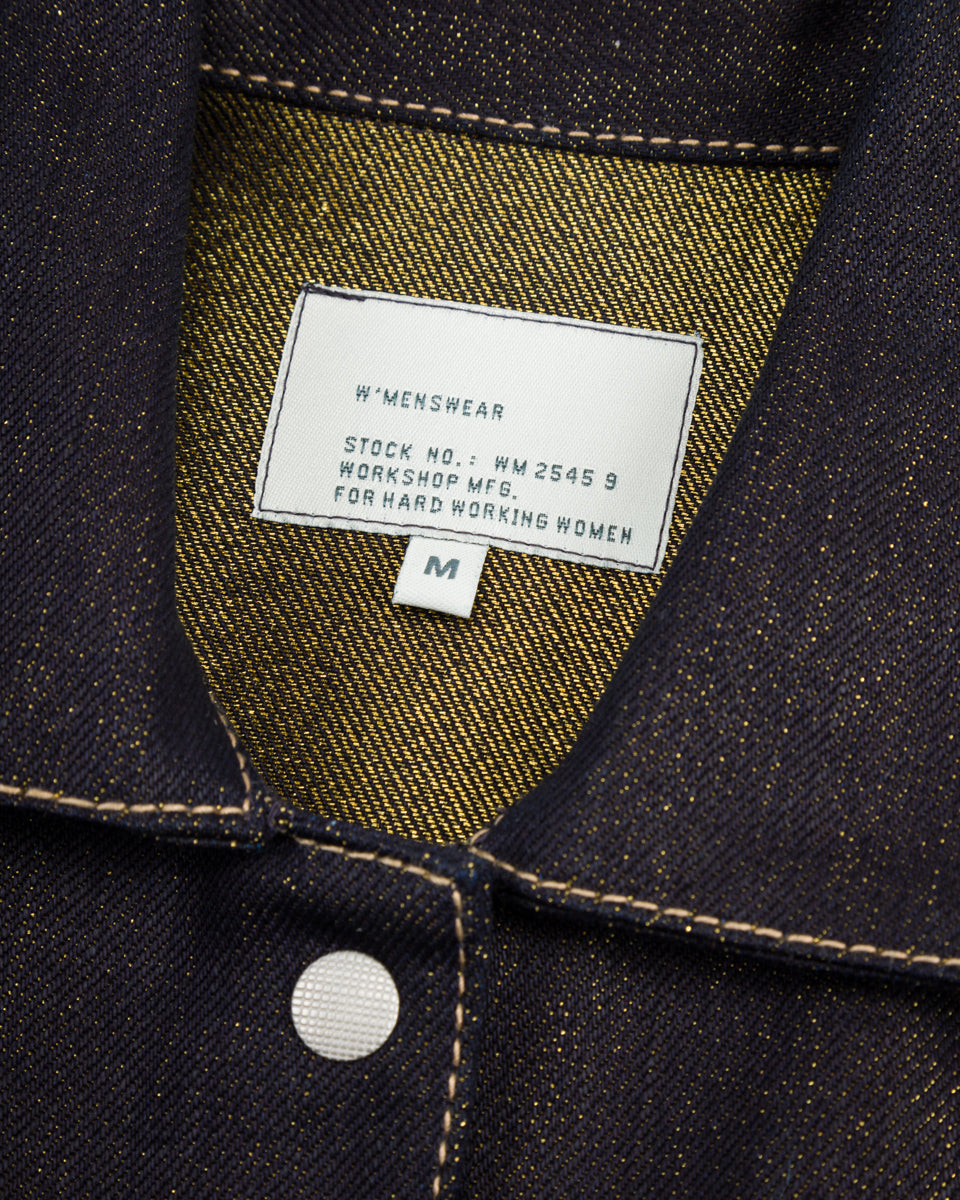 W'Menswear Engineers Jacket - Indigo/Gold – Standard & Strange