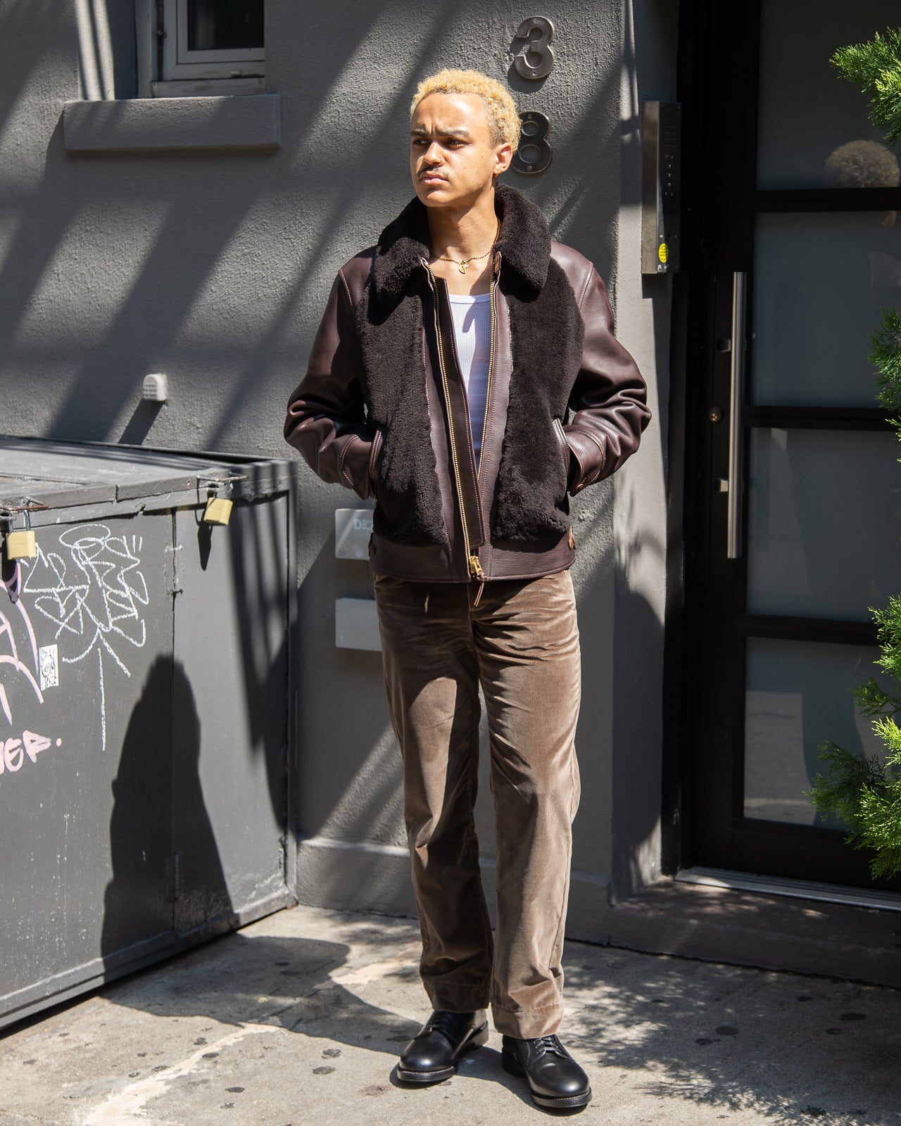 Y'2 Leather Eco Horse Grizzly Jacket - 25th Anniversary Limited ...