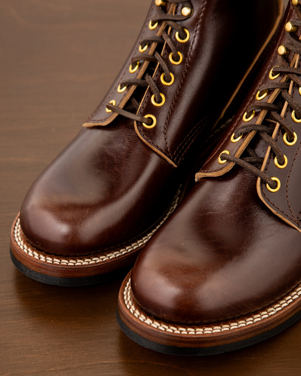 John Lofgren Steel Gang Boots - Dark Brown Shinki Horsebutt – Standard ...