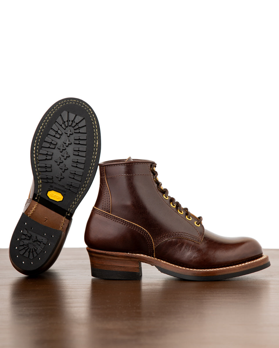 John Lofgren Steel Gang Boots - Dark Brown Shinki Horsebutt – Standard ...