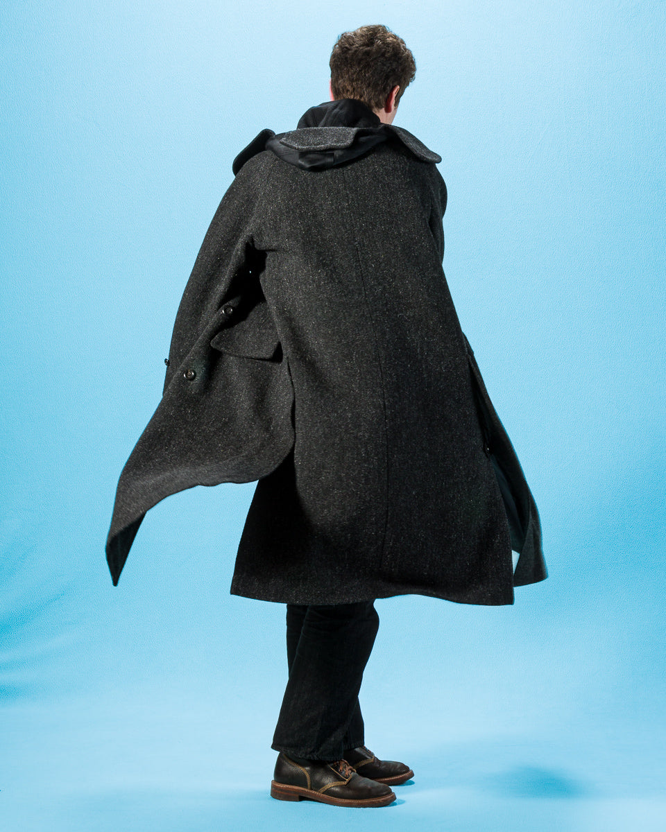 MotivMfg Mandarin Coat - Charcoal Lovat – Standard & Strange