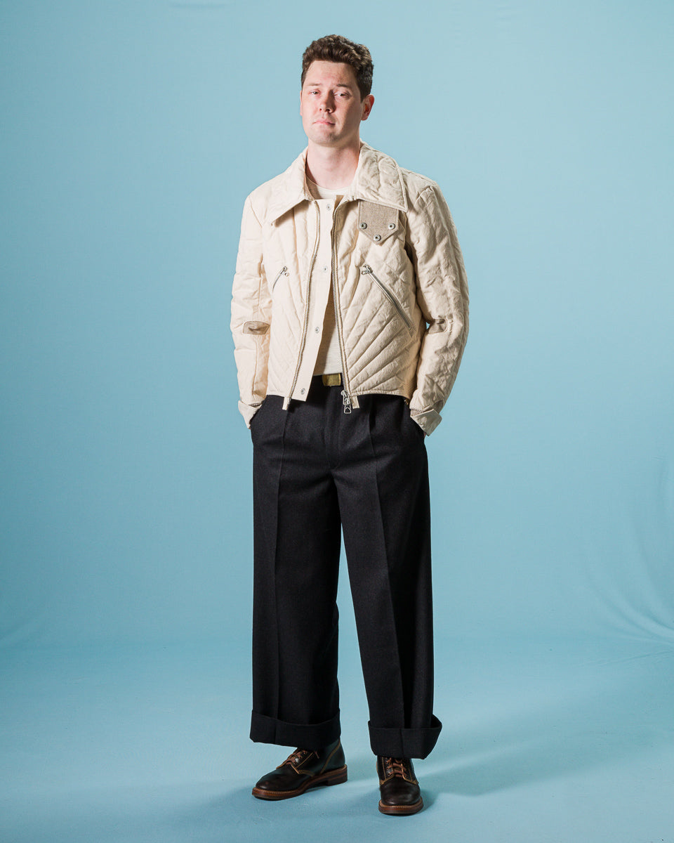 MotivMfg Radium Down Jacket - Natural Ripstop Waxed Cotton – Standard ...