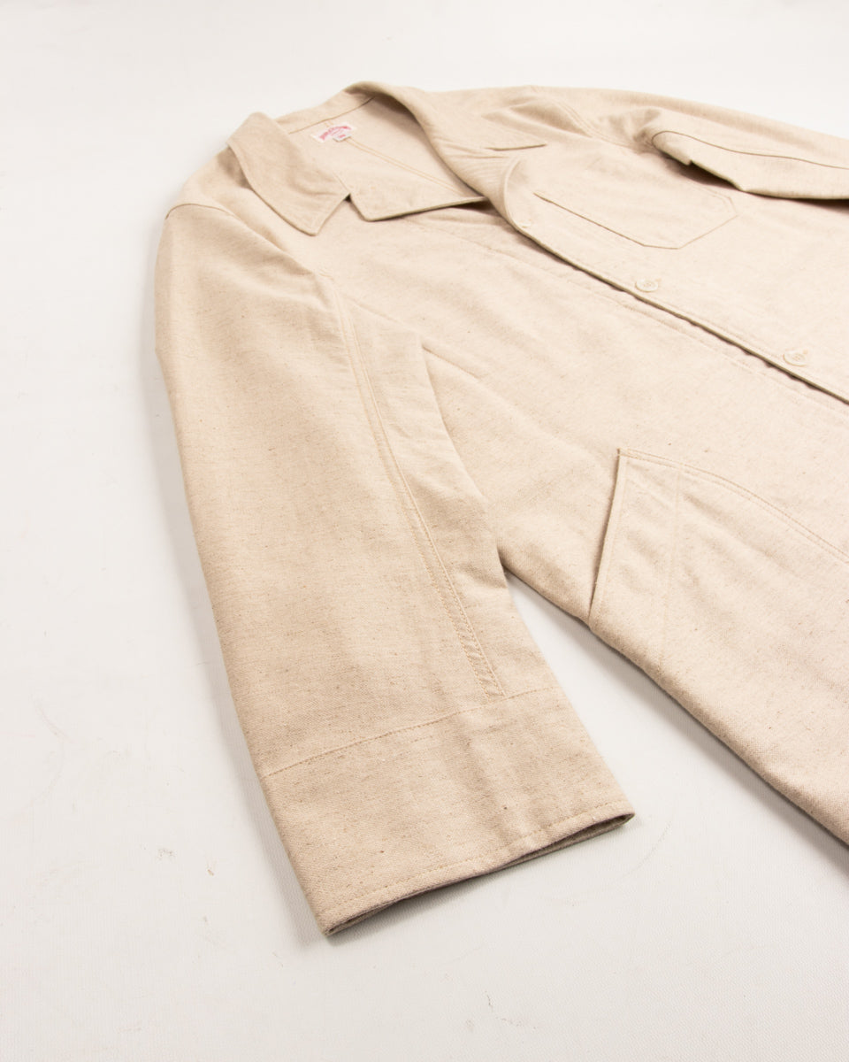 The Real McCoy's Linen Atelier Coat - Beige – Standard & Strange