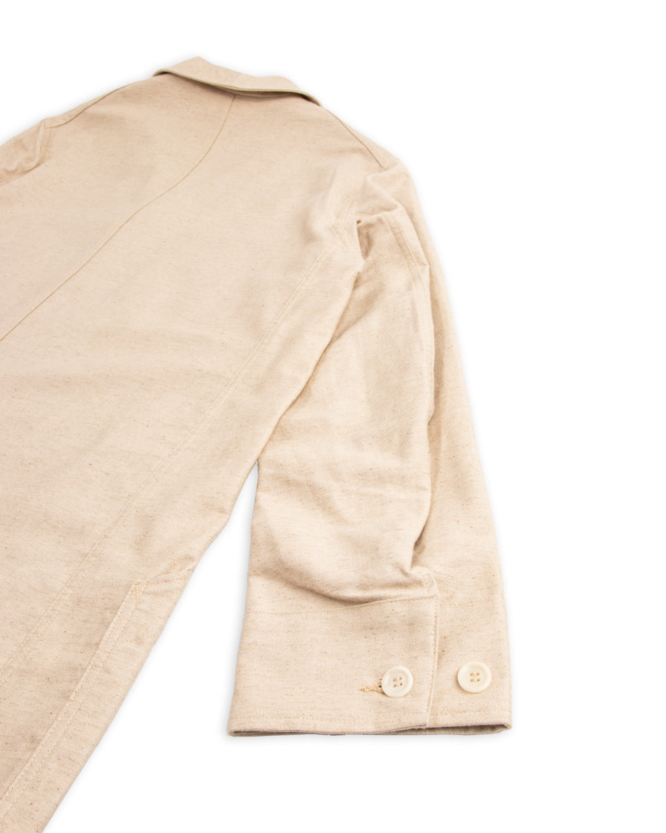 The Real McCoy's Linen Atelier Coat - Beige – Standard & Strange